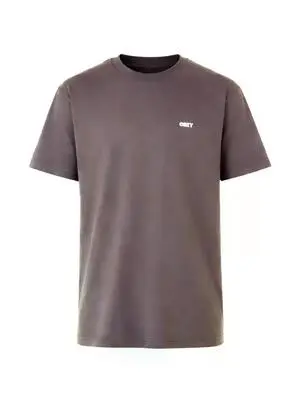 Obey Face-graphic Round-neck T-shirt