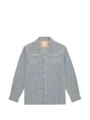 FORTELA Baker Bowling Shirt - Blue