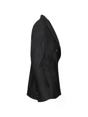 Tagliatore Double-breasted Tailored Suit - Black