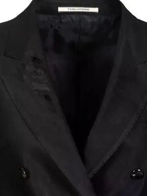 Tagliatore Double-breasted Tailored Suit - Black