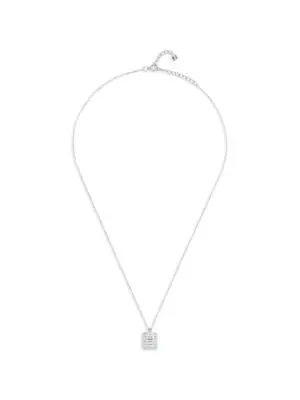 Mateo Diamond Pendant Necklace - Silver