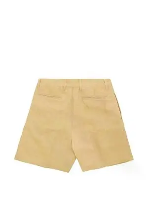 FORTELA Pleated Bermuda Shorts - Neutrals
