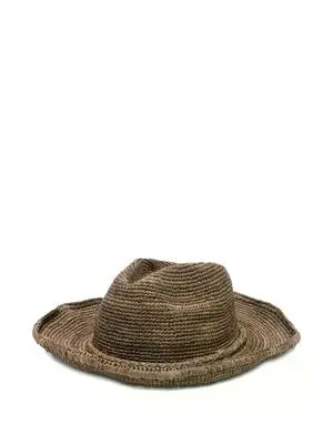 IBELIV Raffia Rodeo Hat - Brown