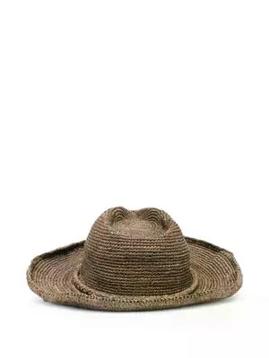 IBELIV Raffia Rodeo Hat - Brown