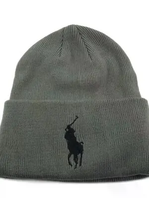 Polo Ralph Lauren Logo Beanie - Grey