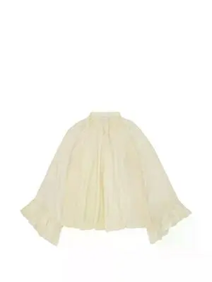 FORTELA Ambre Silk Blouse - Neutrals