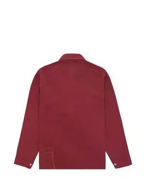 FORTELA Grayson Long-sleeve Polo Shirt - Red