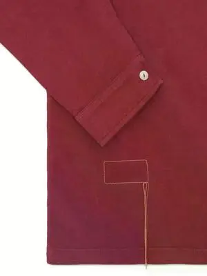 FORTELA Grayson Long-sleeve Polo Shirt - Red