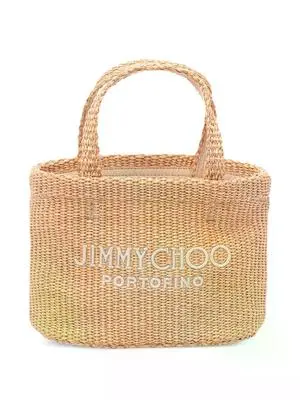 JIMMY CHOO Logo-detail Tote Bag