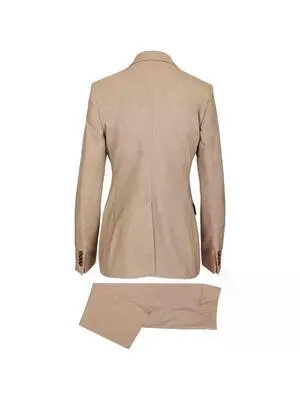 Tagliatore Double-breasted Paris Wool Suit - Neutrals