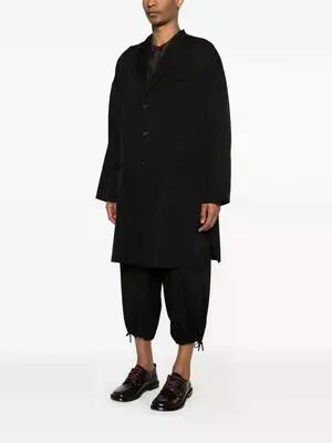 Yohji Yamamoto Single-breasted Coat