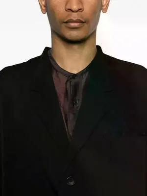 Yohji Yamamoto Single-breasted Coat