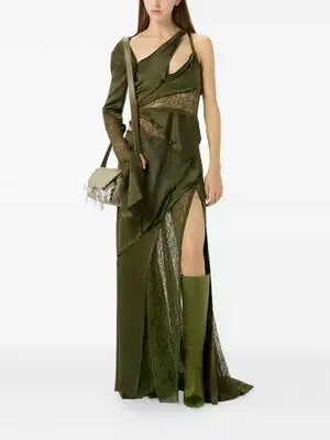 Blumarine Lace-trim Asymmetric Top