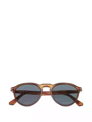Persol Round Frame Sunglasses - Brown