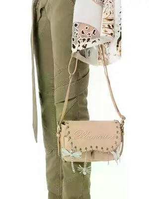 Blumarine Embellished Shoulder Bag