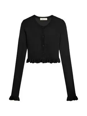 Blumarine Ruffle Cardigans For Women