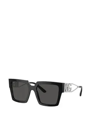 Dolce & Gabbana Logo Square-frame Sunglasses
