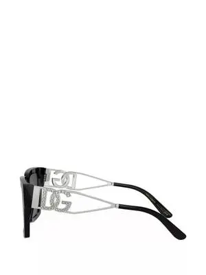 Dolce & Gabbana Logo Square-frame Sunglasses