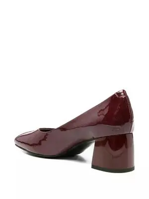 LINDA BAUMANN Square-toe Pumps - Red