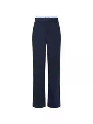 Cinq À Sept Aron Straight Trousers - Blue