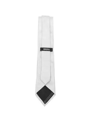 Zegna Silk Neck Tie - Grey
