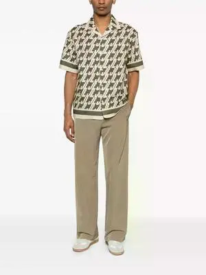 J. Lindeberg Border Print Resort Shirt