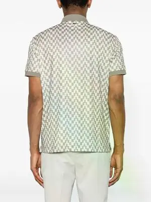 J. Lindeberg Tour Tech-print Polo - Neutrals