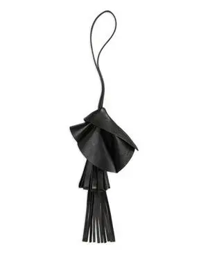Ralph Lauren Floral Bag Charm - Black