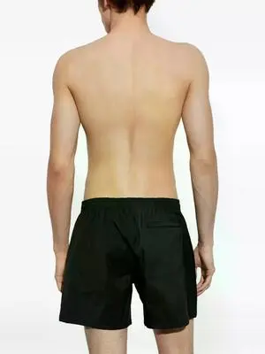 Balmain Logo Swim Shorts - Black