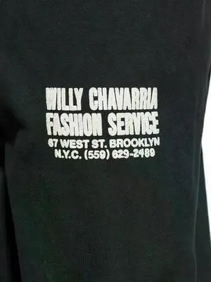 WILLY CHAVARRIA Logo Trousers
