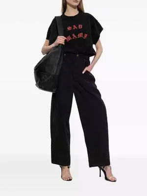 WILLY CHAVARRIA Label Denim Trousers