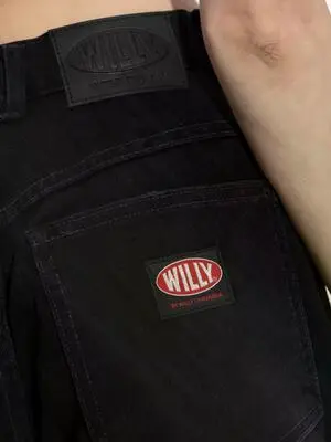 WILLY CHAVARRIA Label Denim Trousers