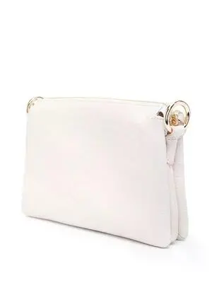LANCASTER Logo Patch Shoulder Bag - Neutrals