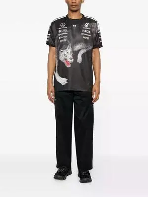 Y3 X Mercedes-amg Petronas F1 Graphic Print T-shirt