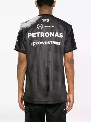Y3 X Mercedes-amg Petronas F1 Graphic Print T-shirt