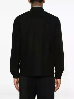 Prada Zip Cotton Overshirt - Black
