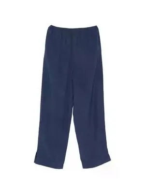 Emporio Armani Elasticated-waistband Trousers - Blue