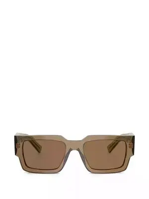 Prada Square Frame Sunglasses - Brown