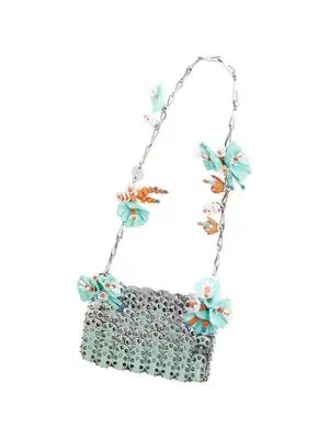 Rabanne Nano 1969 Shoulder Bag - Silver