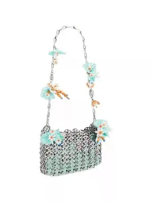 Rabanne Nano 1969 Shoulder Bag - Silver