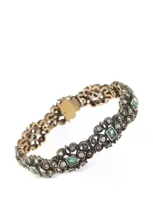 LB EXCLUSIVE Diamond And Emerald Bracelet - Pink