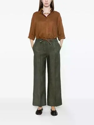 Herno Drawstring Trousers - Green