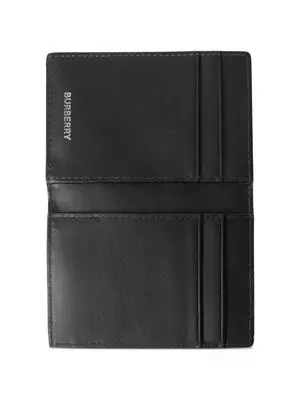 Burberry Check Folding Card Case