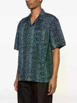 Carhartt Work In Progress Patterned Shirt - Blue