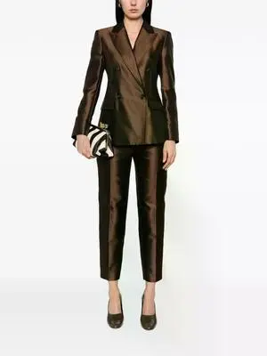 Max Mara Double-breasted Blazer - Brown