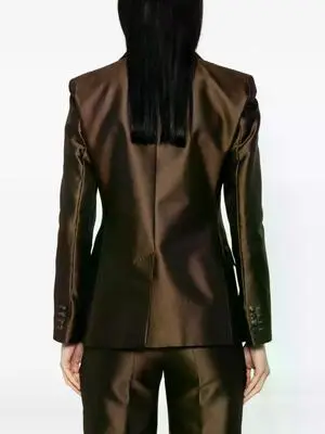 Max Mara Double-breasted Blazer - Brown