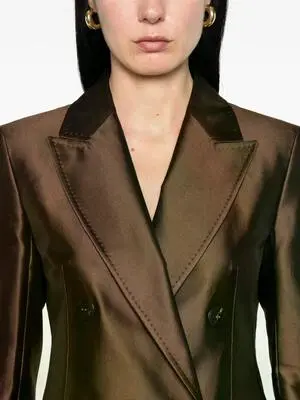 Max Mara Double-breasted Blazer - Brown