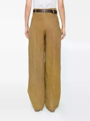Max Mara Pleated Trousers - Neutrals