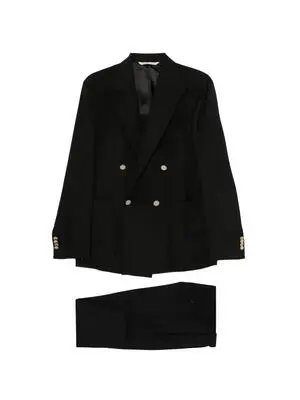 BRIGLIA 1949 Double-breasted Suit - Black