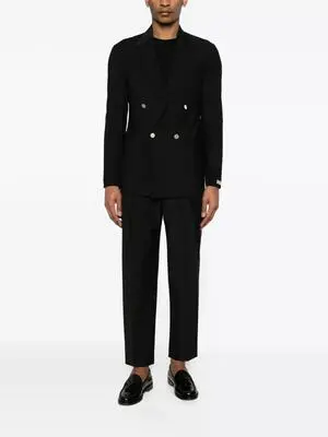 BRIGLIA 1949 Double-breasted Suit - Black